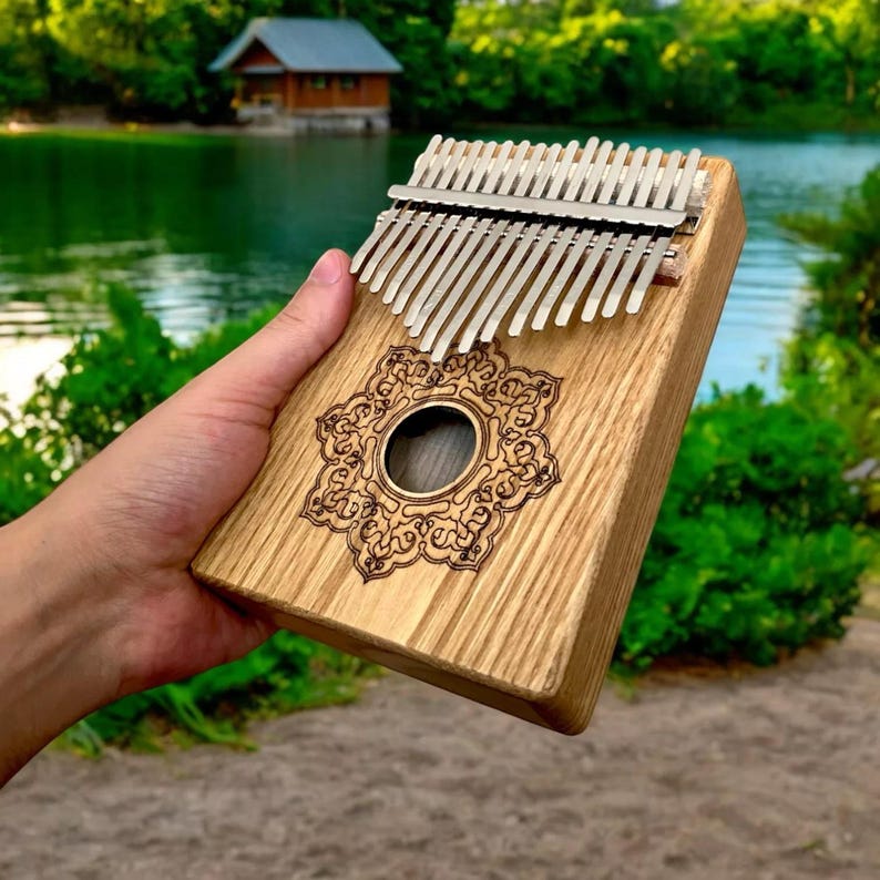 Goldesi 17 Key Kalimba Thumb Piano – Complete Music Set - Etsy
