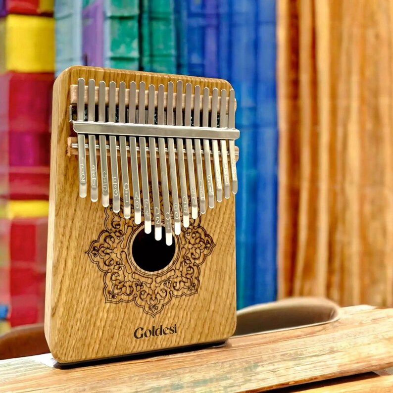 Goldesi 17 Key Kalimba Thumb Piano – Complete Music Set - Etsy