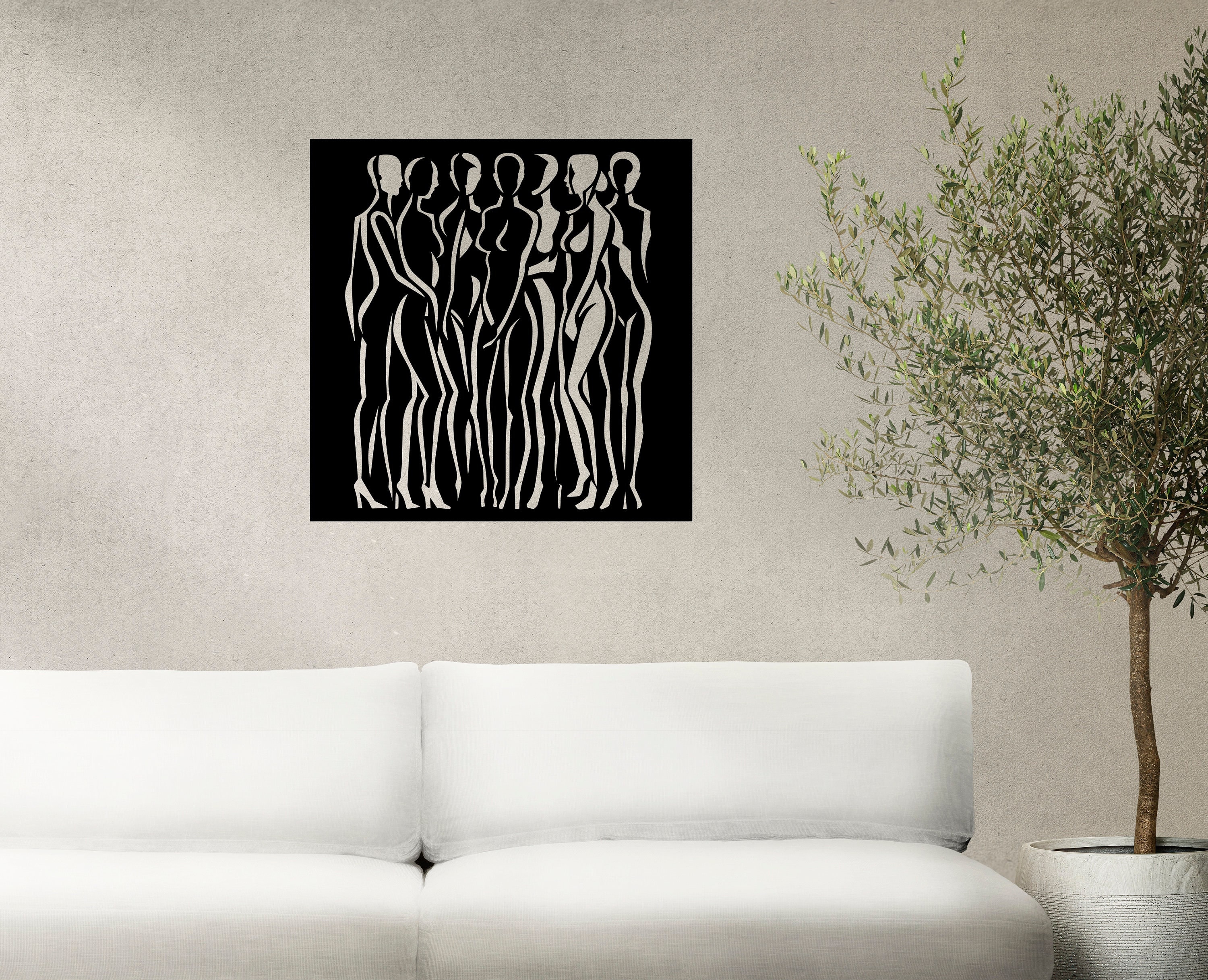 Wall Art Digital File SVG DXF, Laser Cut Design, Printable Art, Home ...