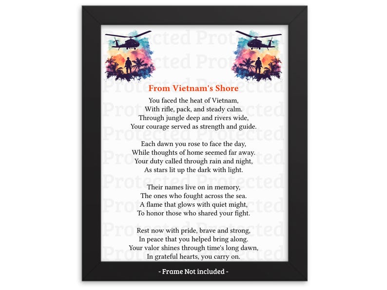 Vietnam Veteran Poem | Military Veteran | Soldier Tribute | Remembrance ...