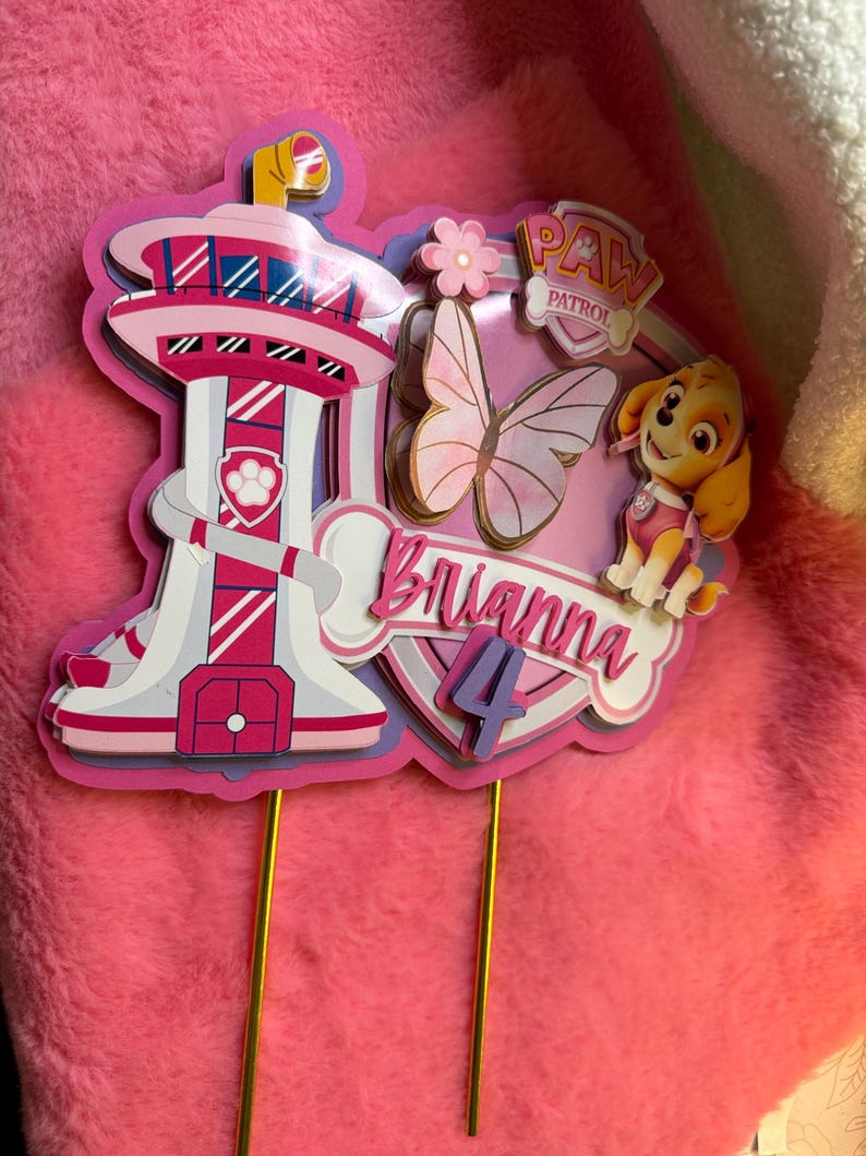 Skye Butterfly Caketopper - Etsy