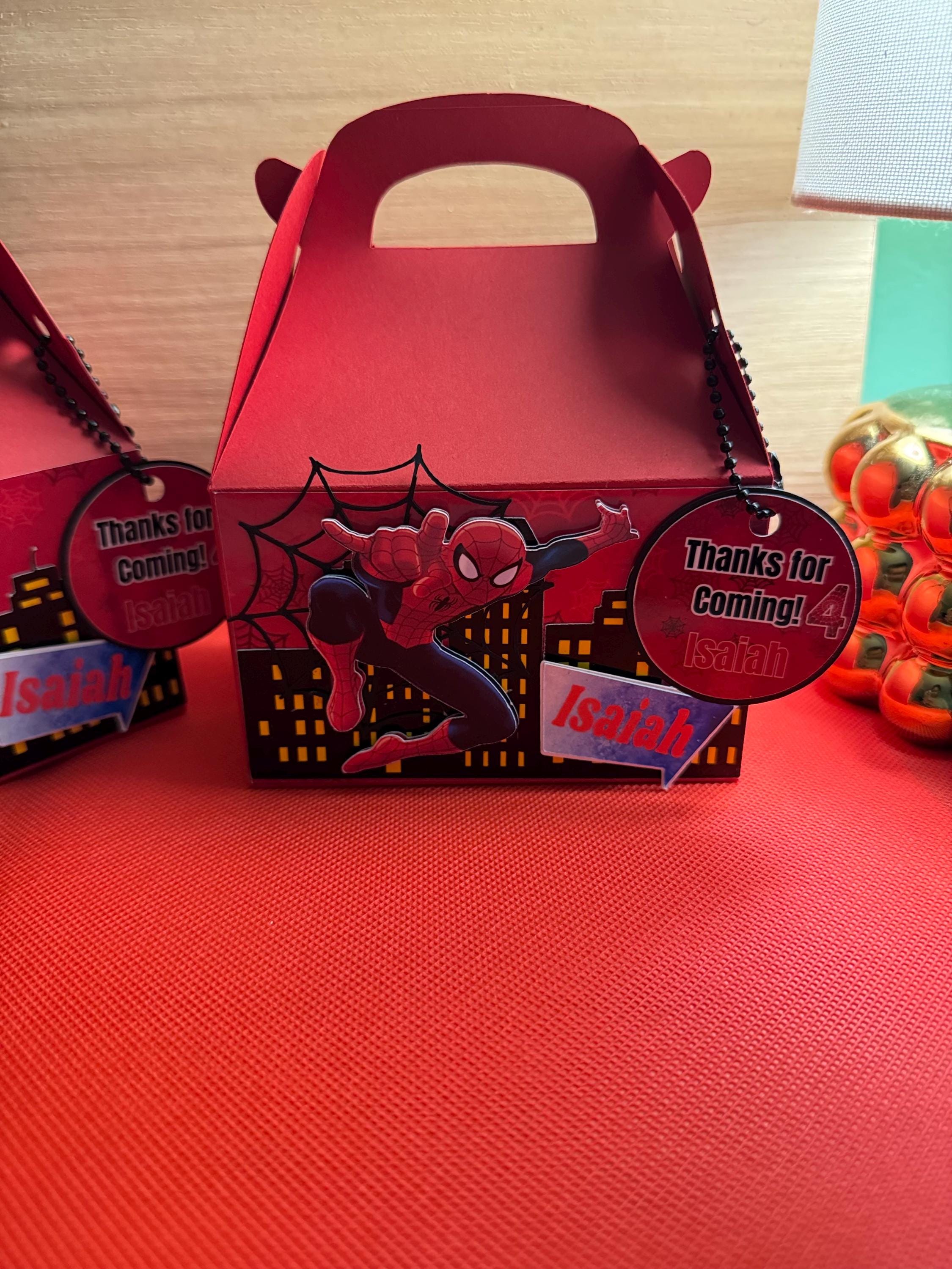 Spider-man Gable Box - Etsy