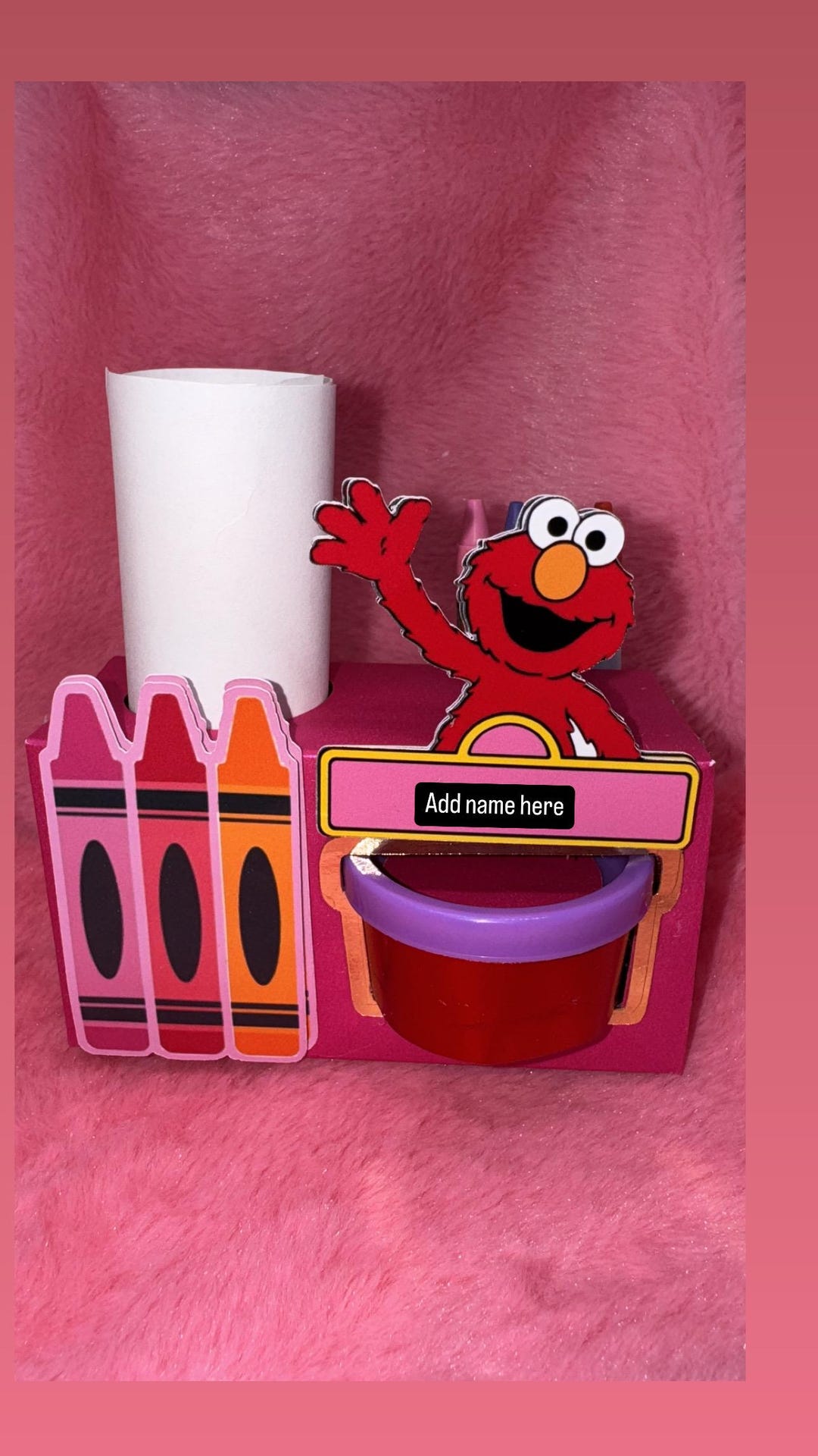 Custom Elmo Activity Box - Etsy
