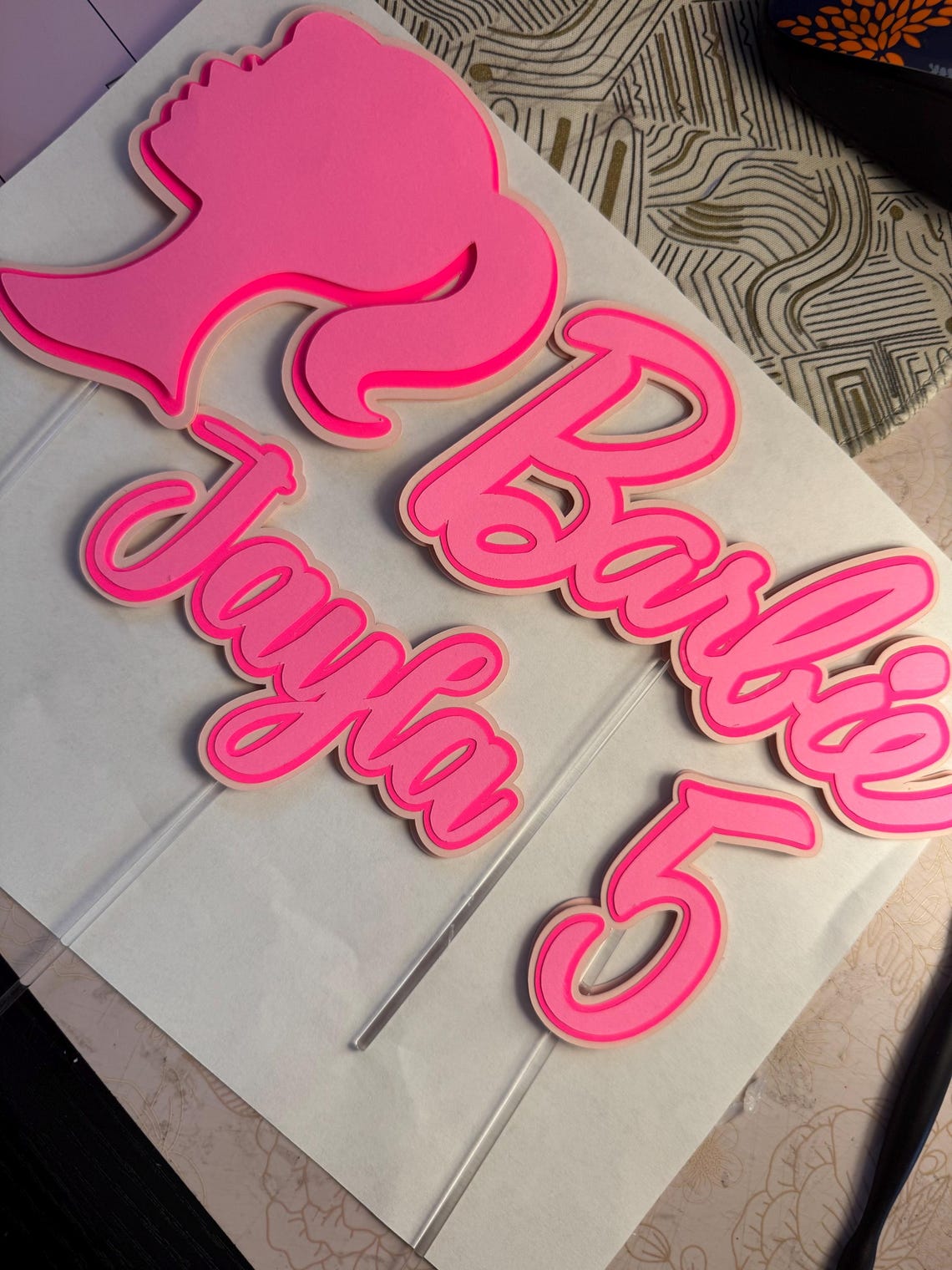 Barbie Caketopper - Etsy