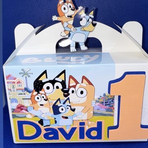 Bluey Gable Box/candy Box - Etsy