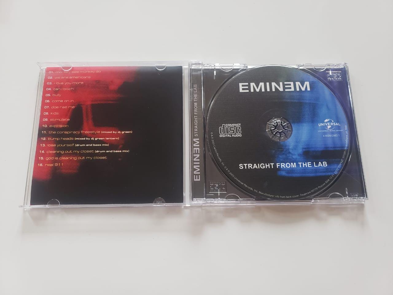 Eminem : Infinite - King Mathers - Straight From the Lab - Audio Custom ...