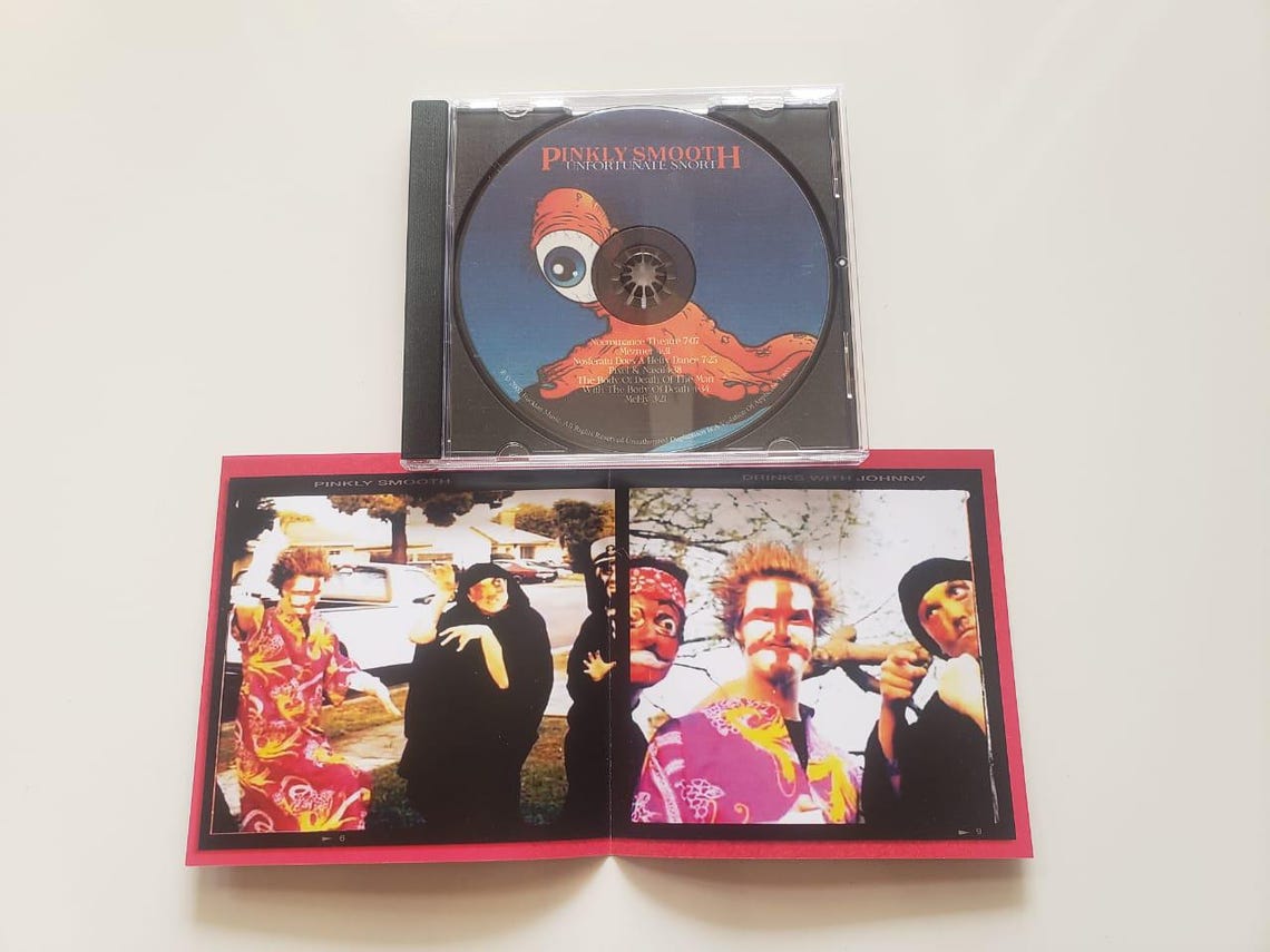 Pinkly Smooth : Unfortunate Snort - Audio Custom CD - Etsy