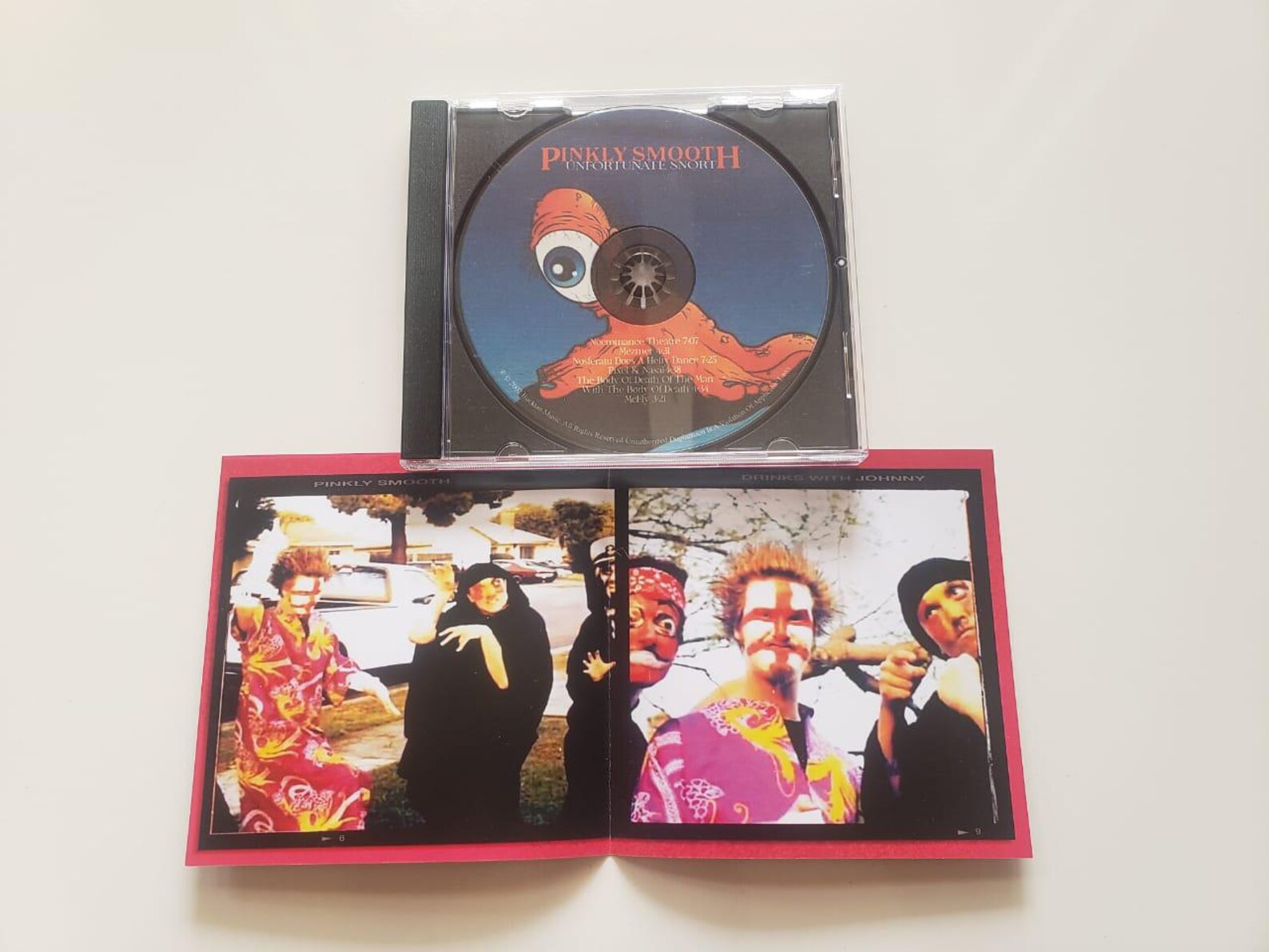 Pinkly Smooth : Unfortunate Snort - Audio Custom CD - Etsy