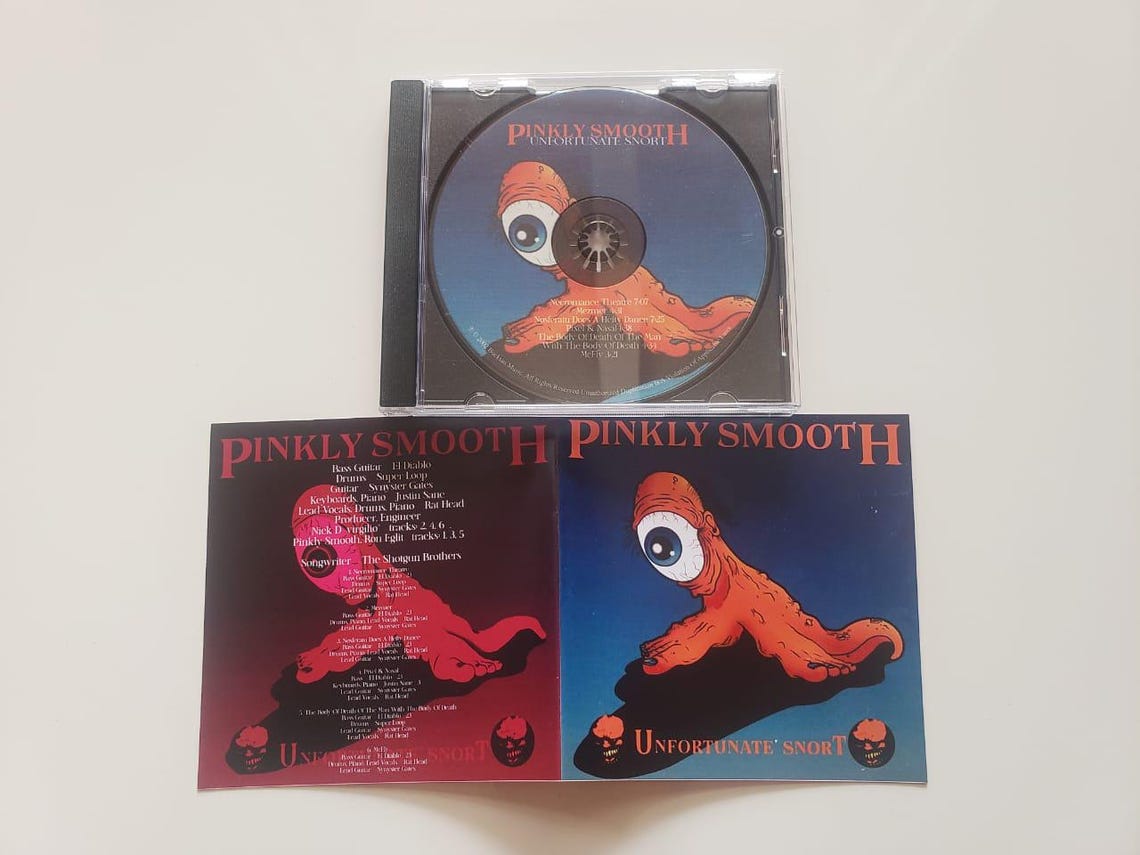 Pinkly Smooth : Unfortunate Snort - Audio Custom CD - Etsy