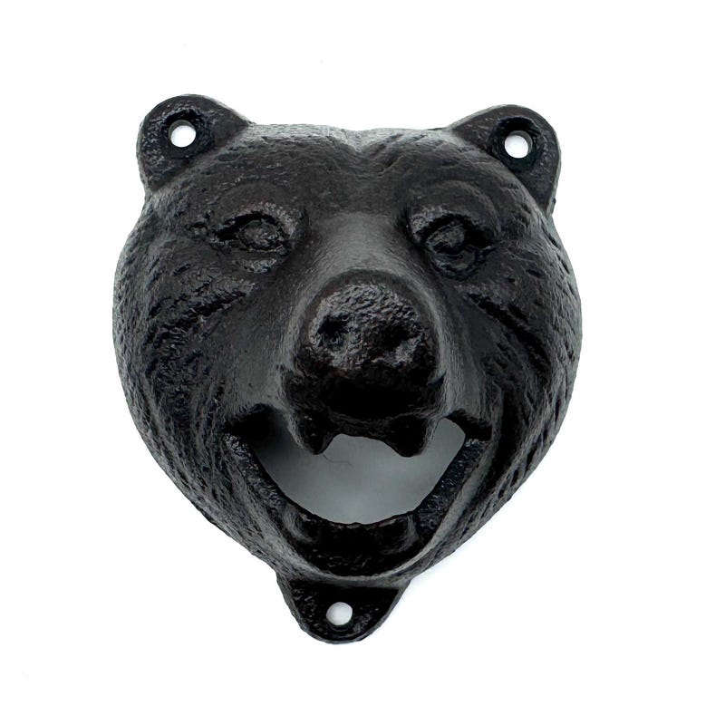 Bear Head Wall Mount - Etsy