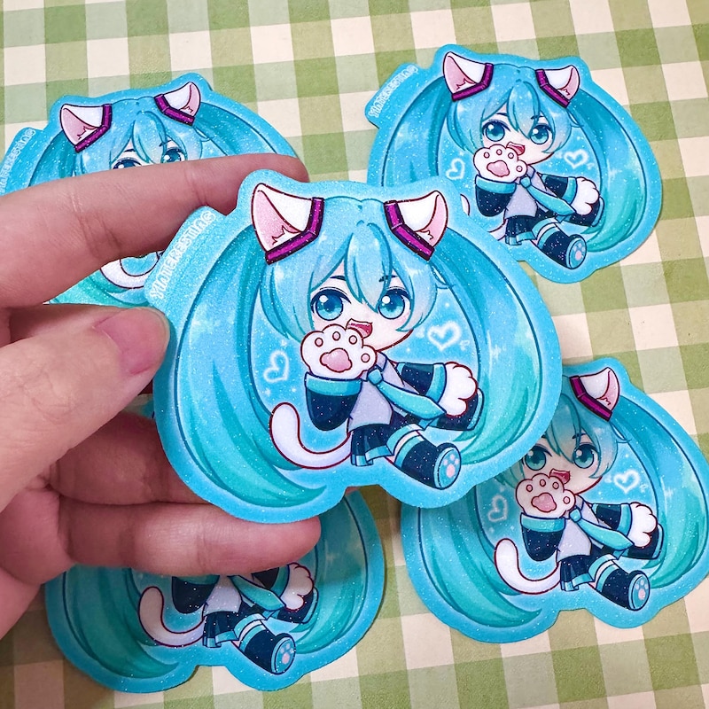Hatsune Miku Sticker - Etsy