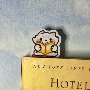 Cute Cat Bookmark,gift for Book Lovers,for Cat Lovers, Cat Bookmark ...