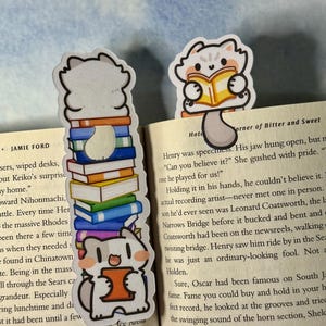 Cute Cat Bookmark,gift for Book Lovers,for Cat Lovers, Cat Bookmark ...