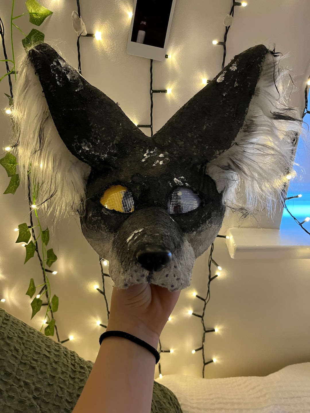 Canine Wolf Therian Mask and Tail (need Money Asap) - Etsy
