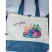 Canvas Tote Bag Anchor Nautical Cape Coral Burrowing Owl Beach Shell ...