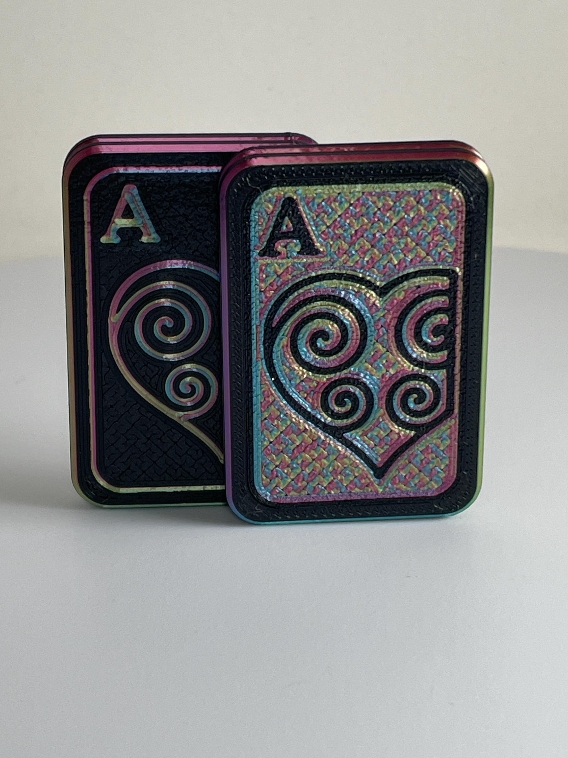 Ace of Hearts - Magnetic Playing Card Fidget Slider - Unique Toy Gift ...