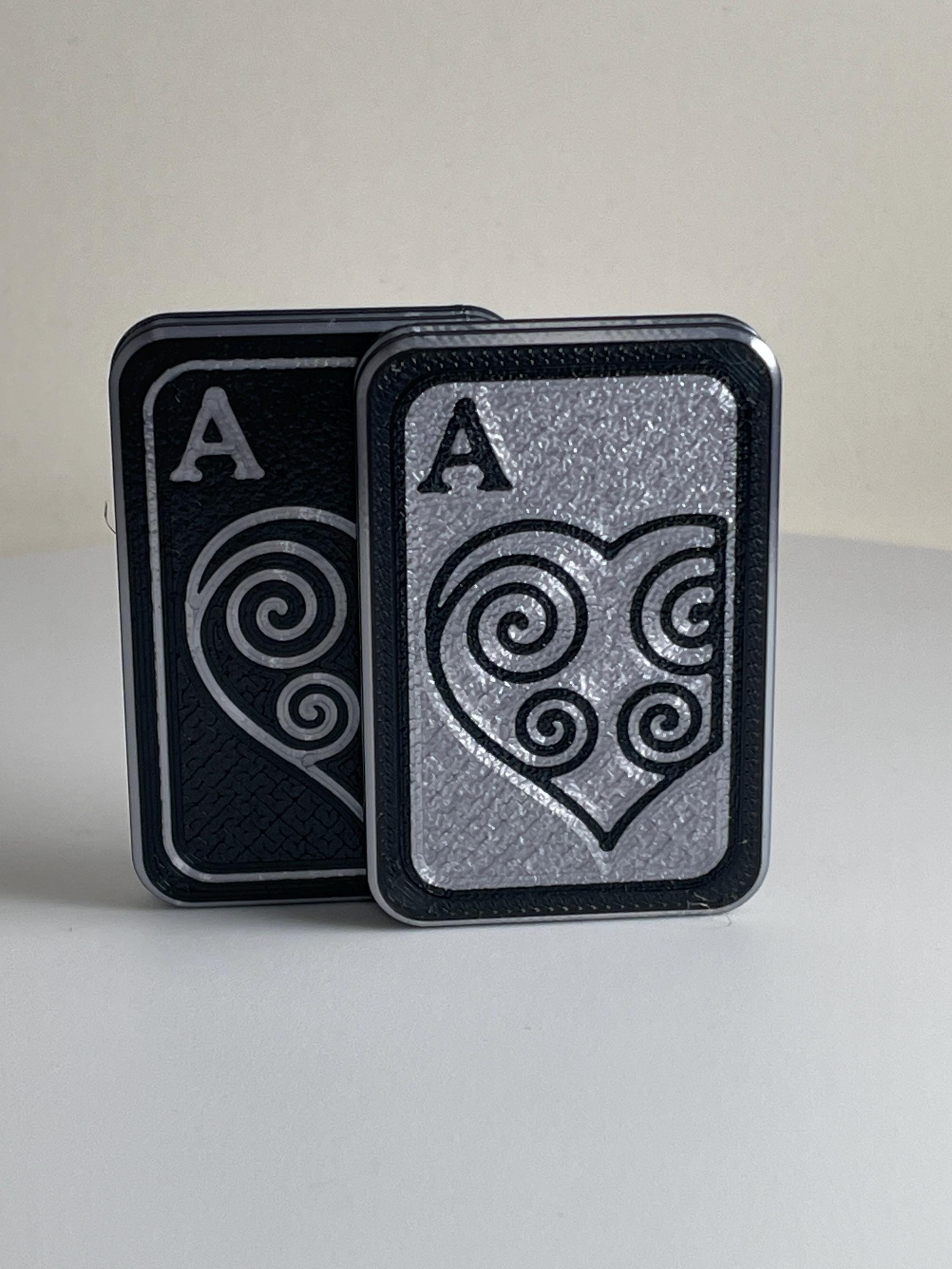 Ace of Hearts - Magnetic Playing Card Fidget Slider - Unique Toy Gift ...