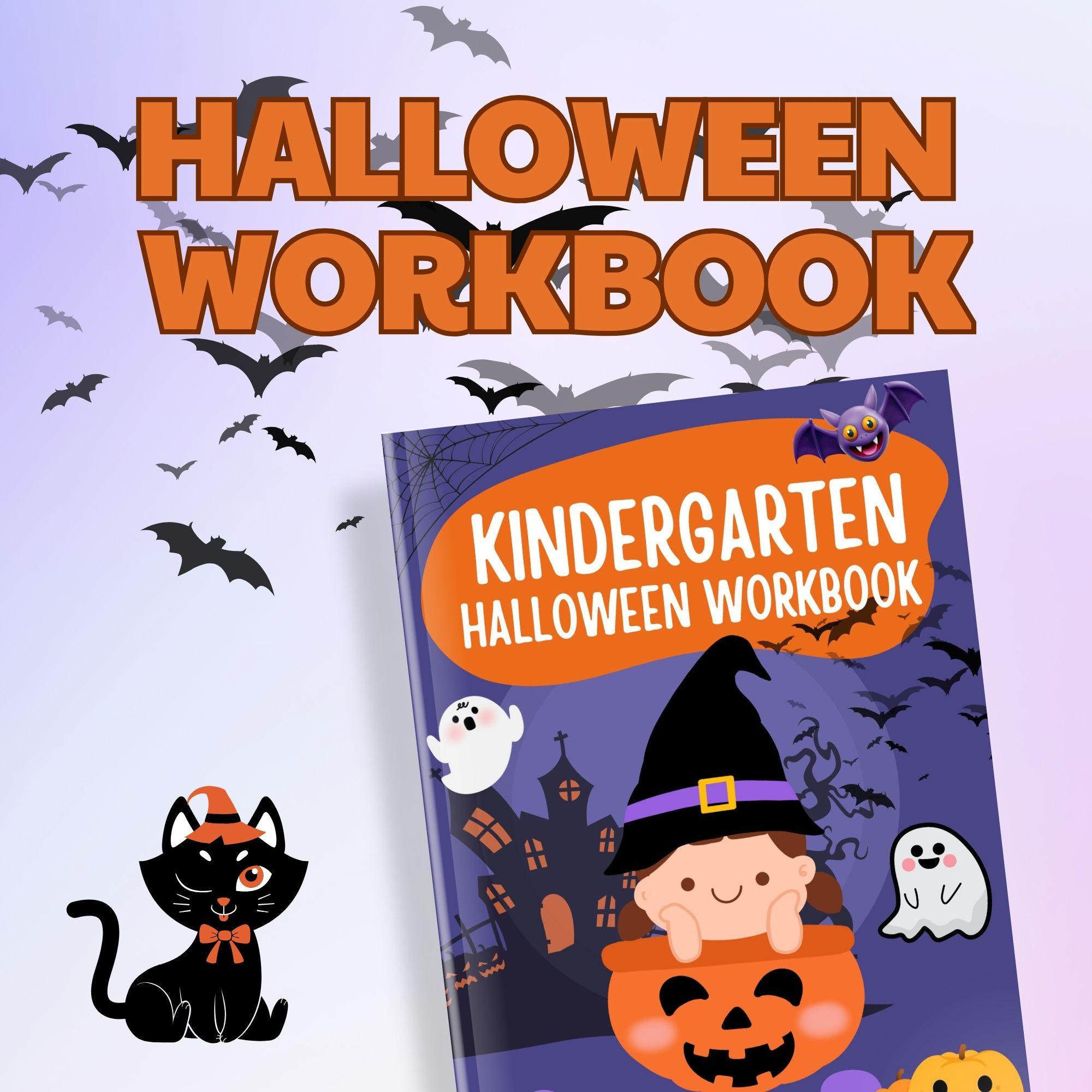 Complete Halloween Activity Workbook for Kids - 30 Printable Pages With ...