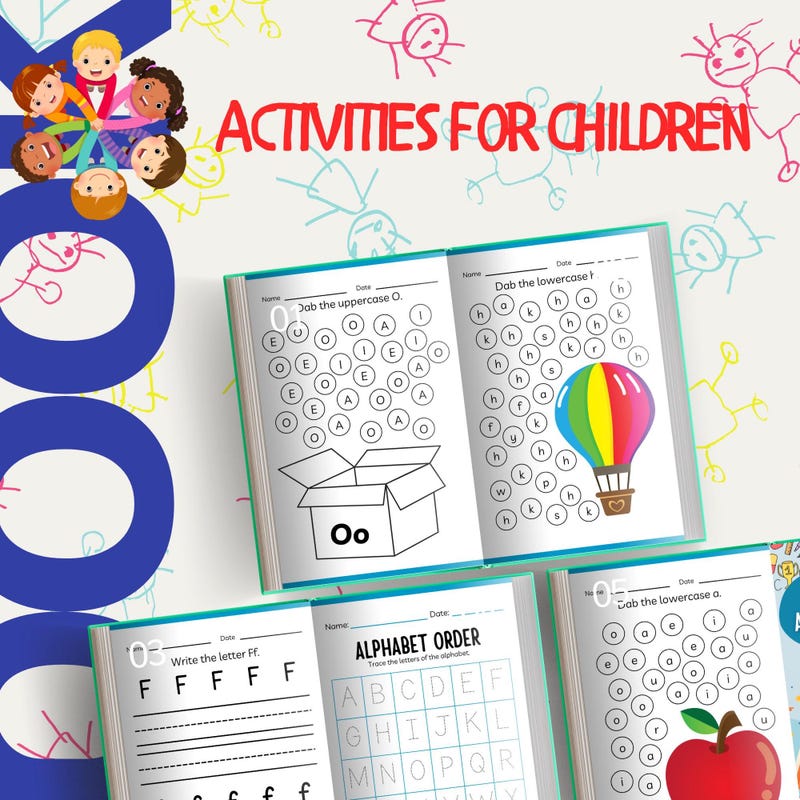 Preschool Workbook - Etsy