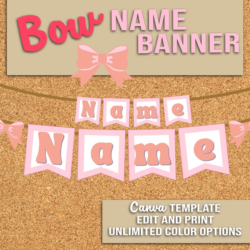 Name Banner - Etsy