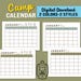 Camp Calendar-digital Download Camping Calendar-12 Month Printable ...