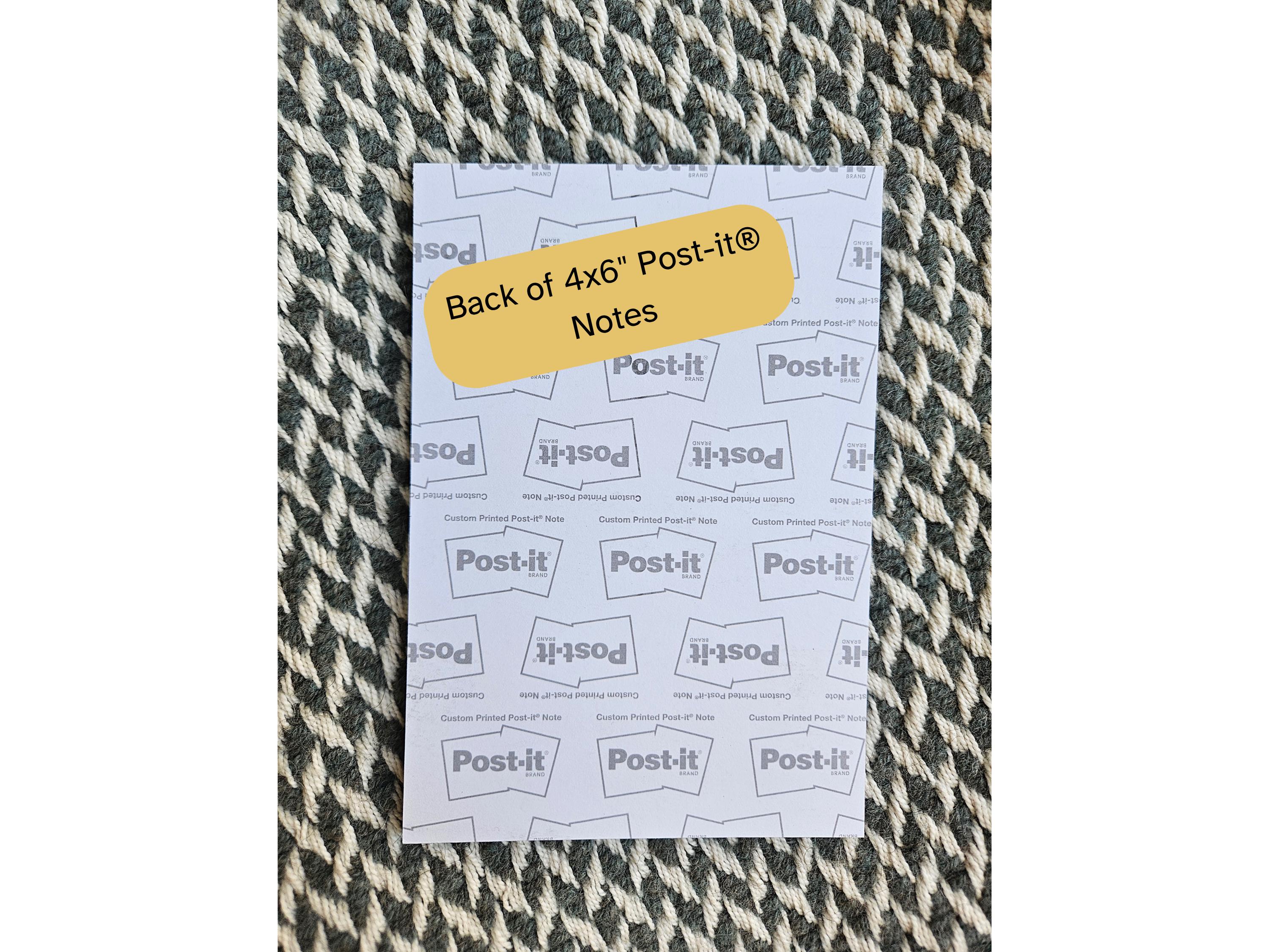 Ghost Dog 4x6 Post-it® Notes, Cute Ghost Dog Halloween Sticky Notes ...