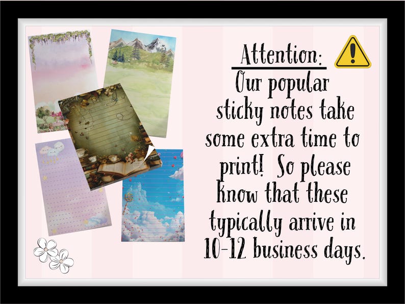 Underwater City 4x6 Post-it® Notes- Dark Paper Sticky Notes, Fantasy ...