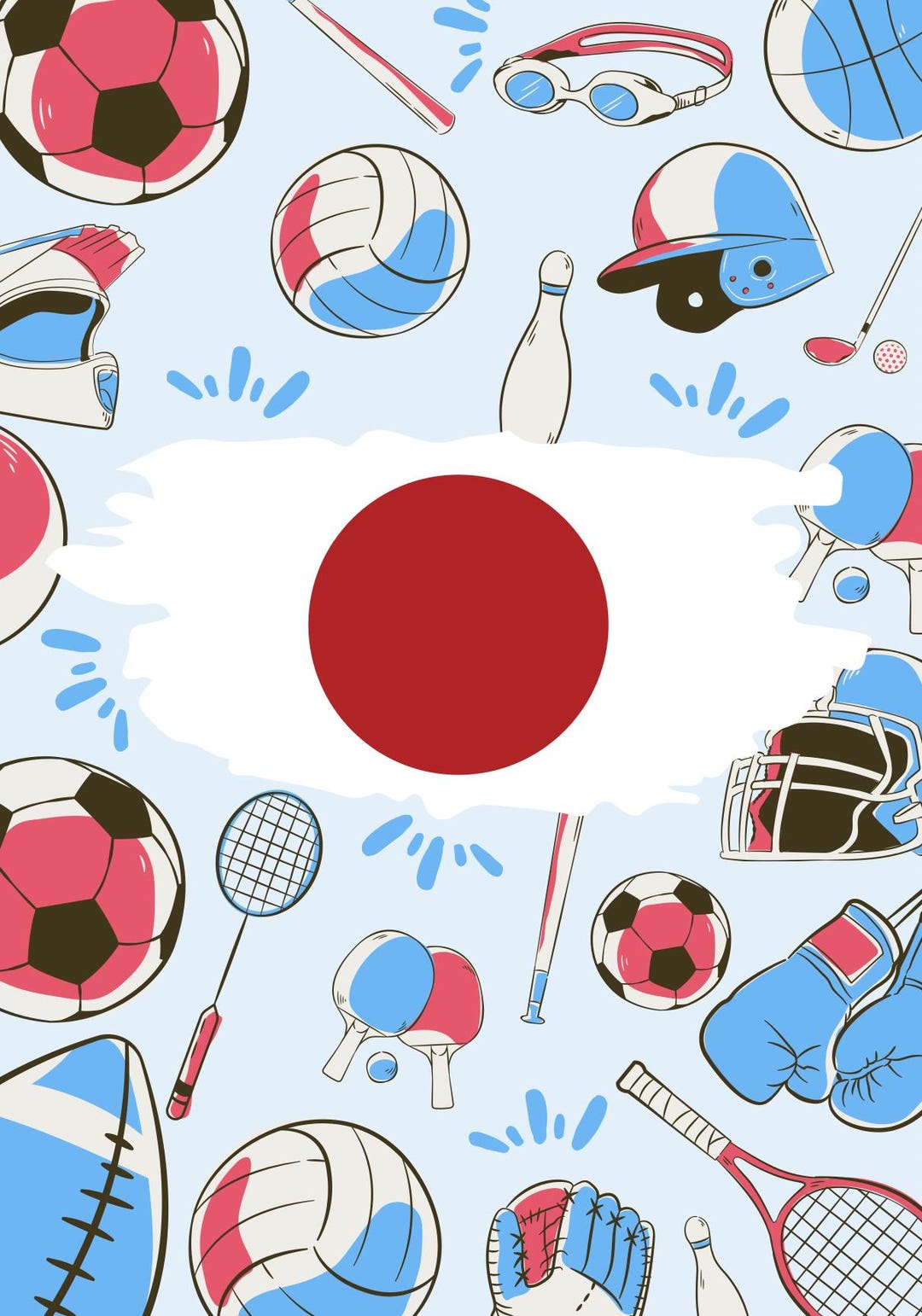 Kids Olympic Note, Coloring, and Drawing Book Team Japan - Etsy