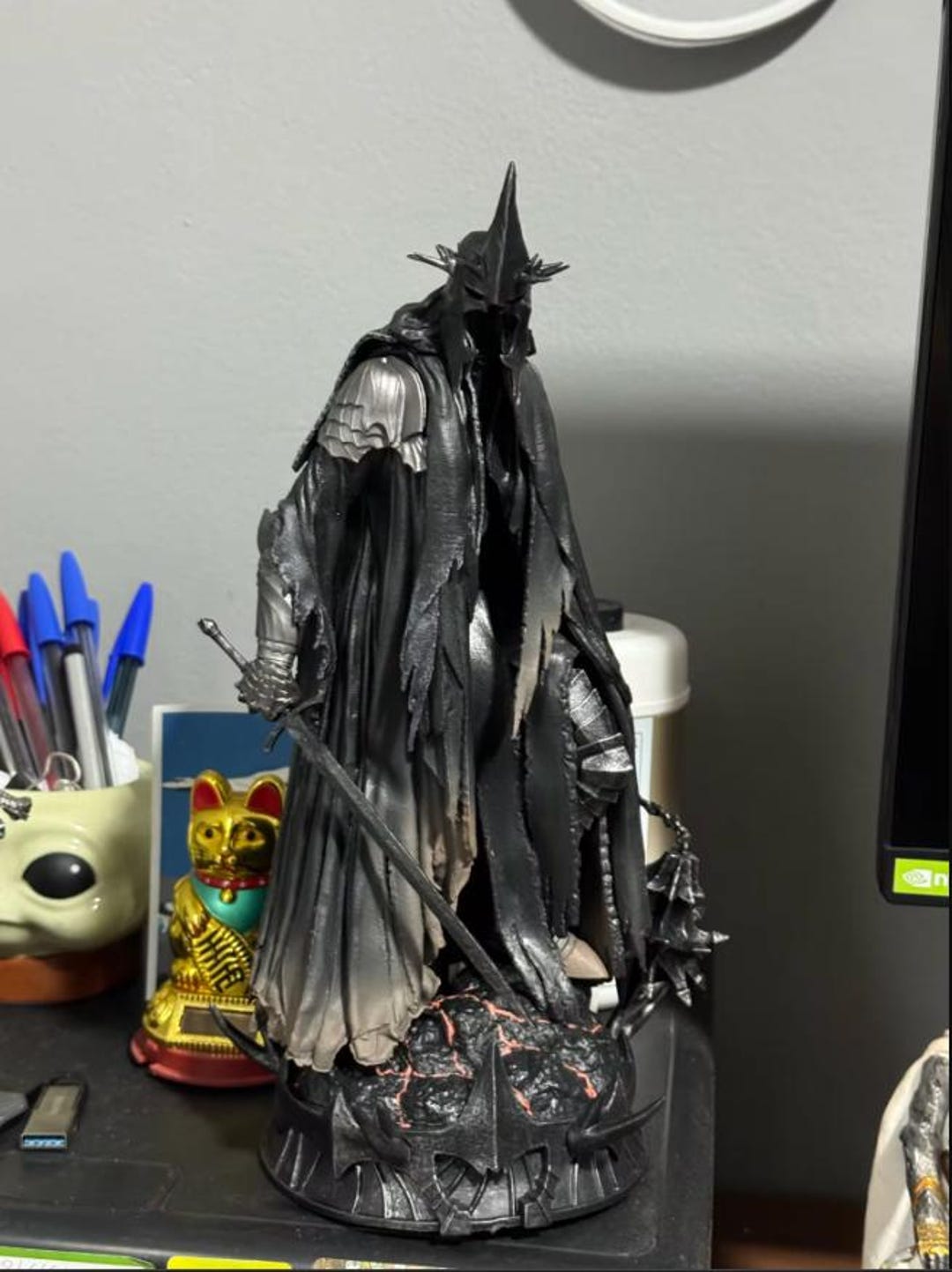 The Lord of the Rings Figure Witch-king of Angmar Nazgul Figure Witch ...