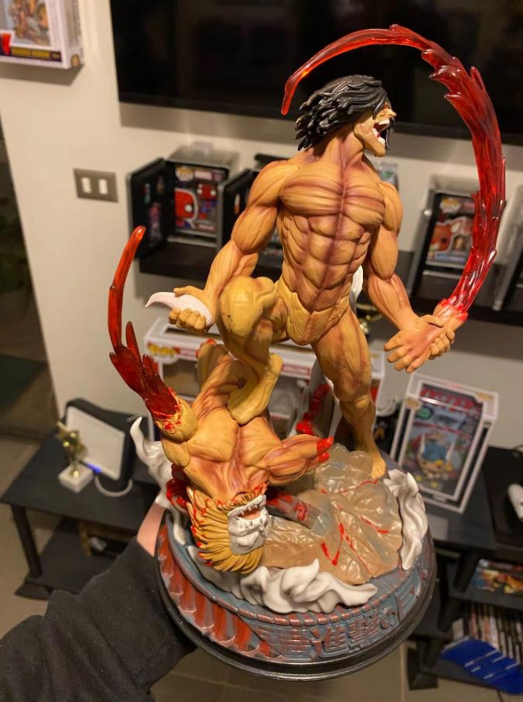 Attack on Titan Figure Eren Jaeger Action Figure Titan Anime Figure ...