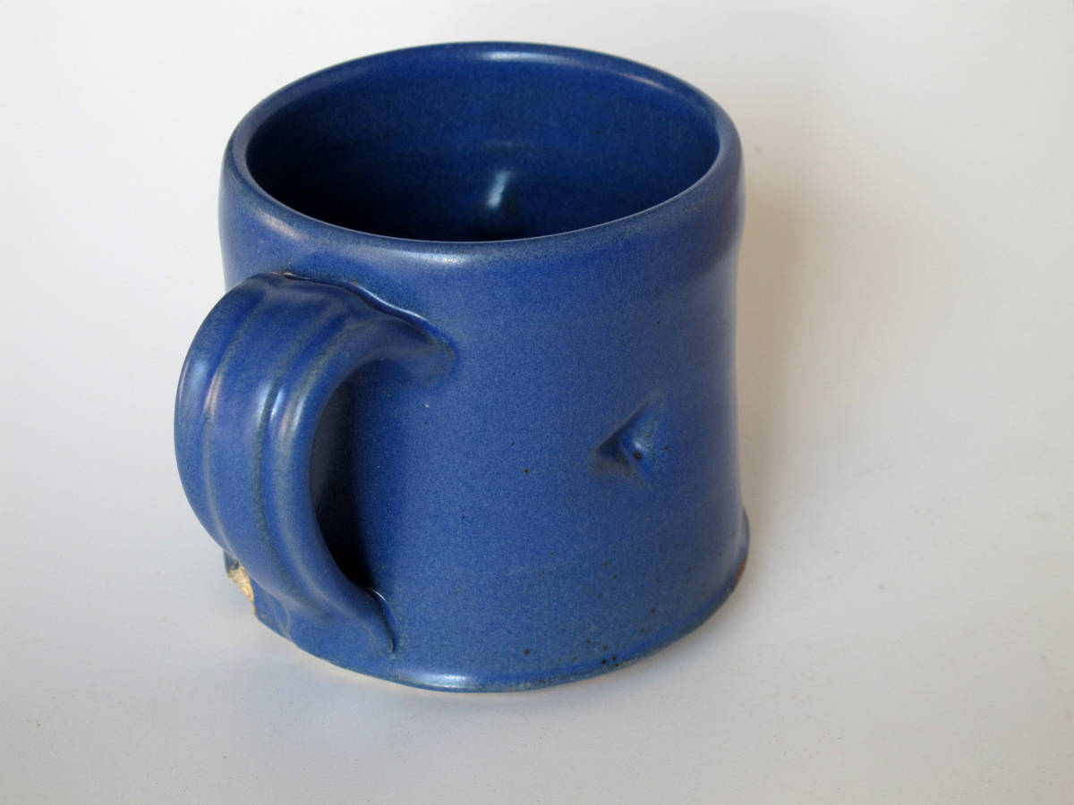 Beautiful Stout Blue Coffee Mug - Etsy