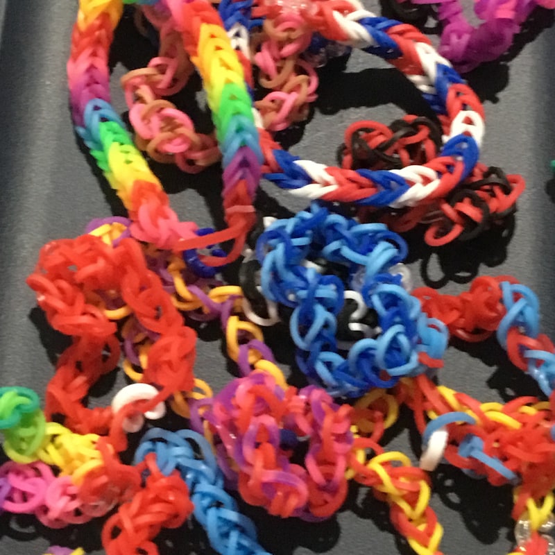 Loom Bands Bracelet - Etsy