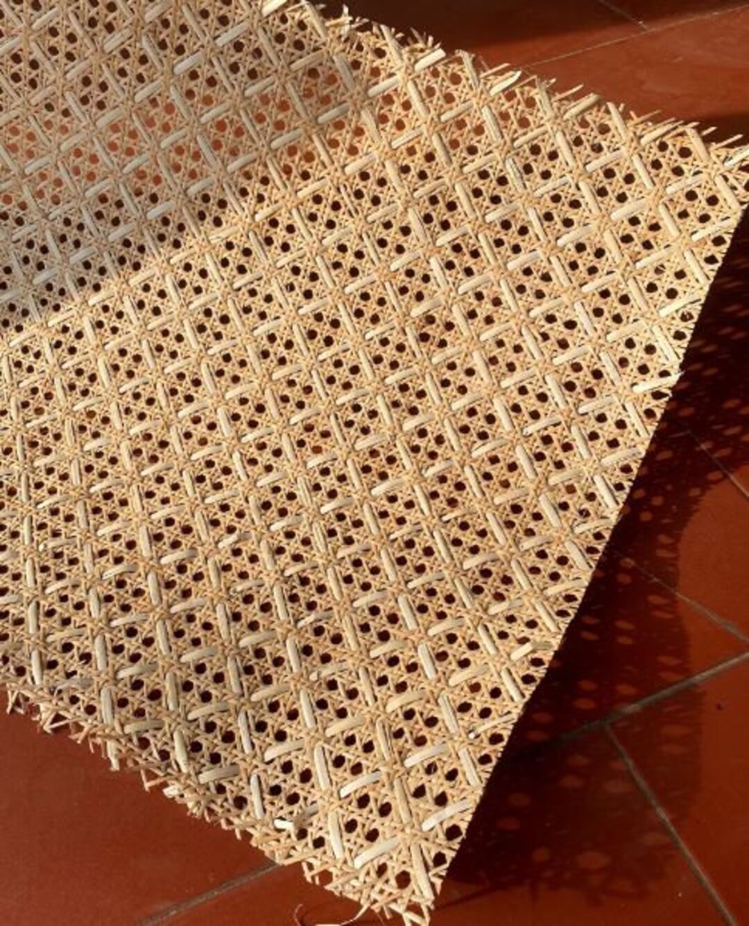 Pattern Natural Cane Sheet Rattan Closed Weave Cane Webbing, Natural ...