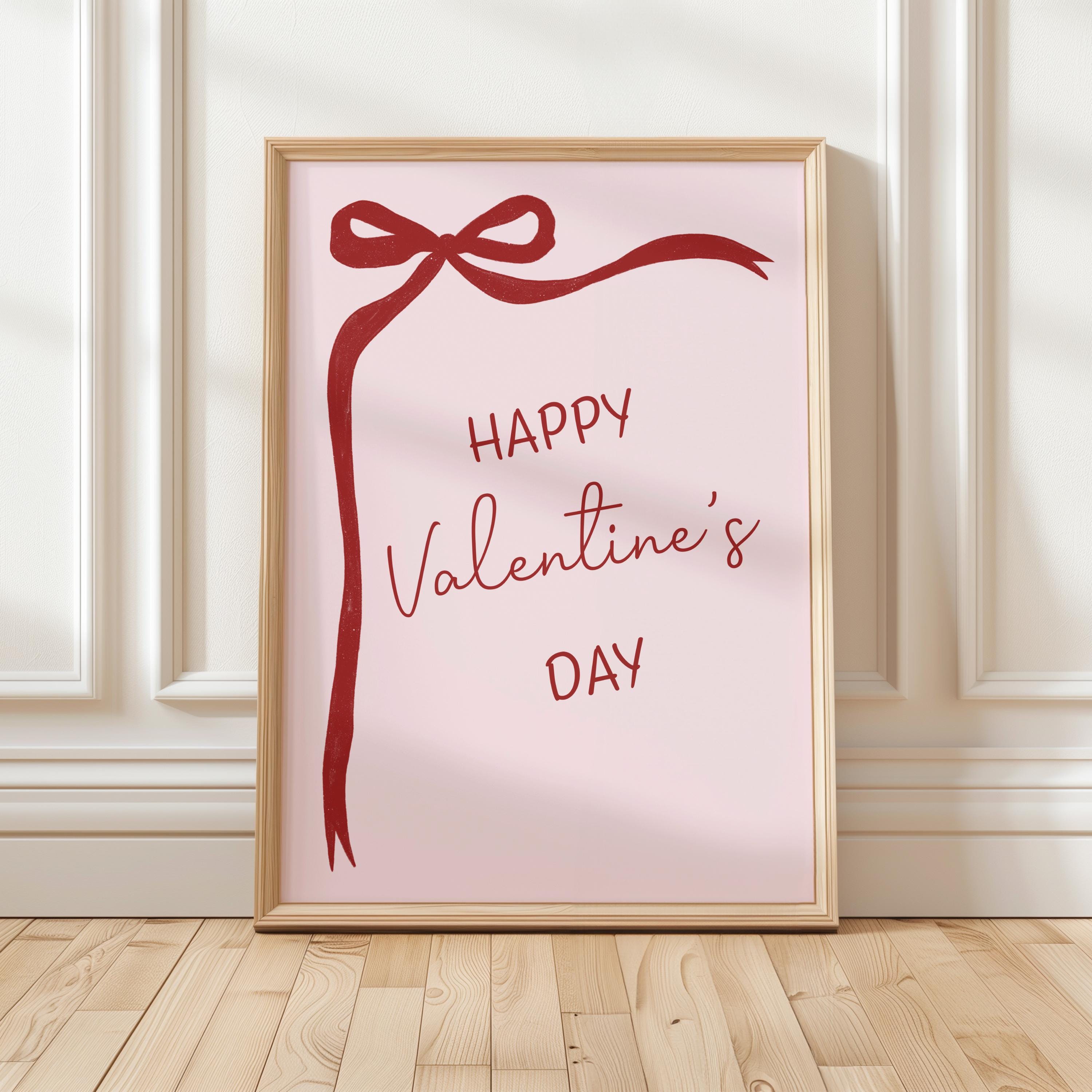 Valentine Art Set Print, Valentines Gallery Wall Set, Set of 3 ...