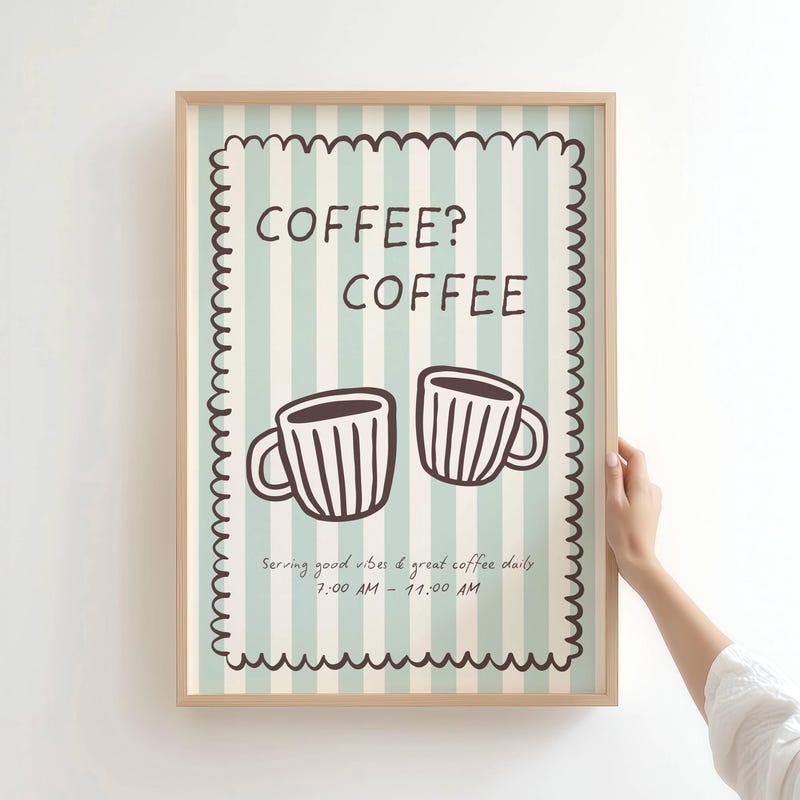 A4 Prints Coffee Machine - Etsy UK