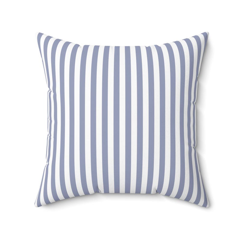 Blue Stripe Pillow - Etsy