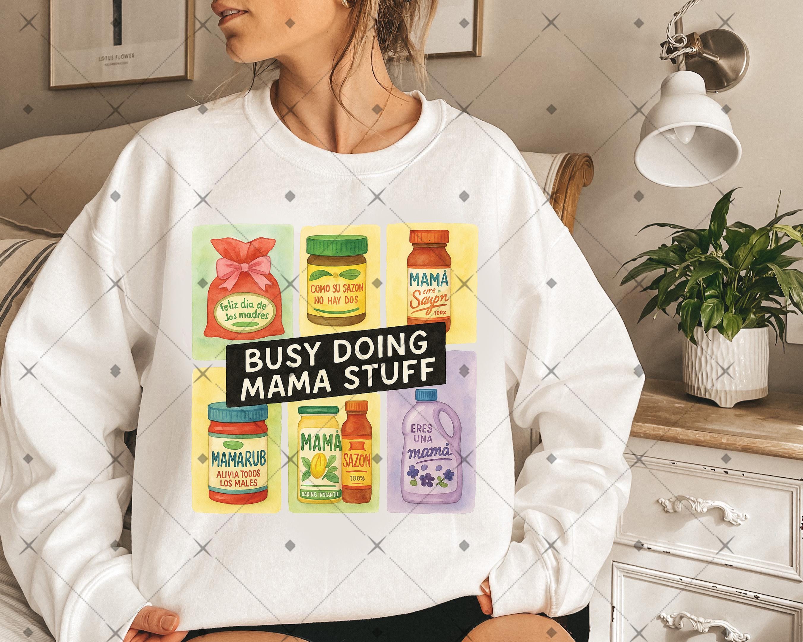 Busy Doing Mamá Stuff Png, Mama Topper Multipack Png, Retro Madre Png ...