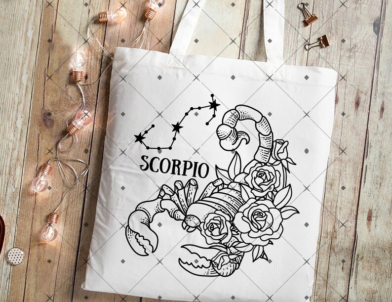 Scorpio Floral Zodiac Sign Png, Zodiac Png, Horoscope Png, Positive ...