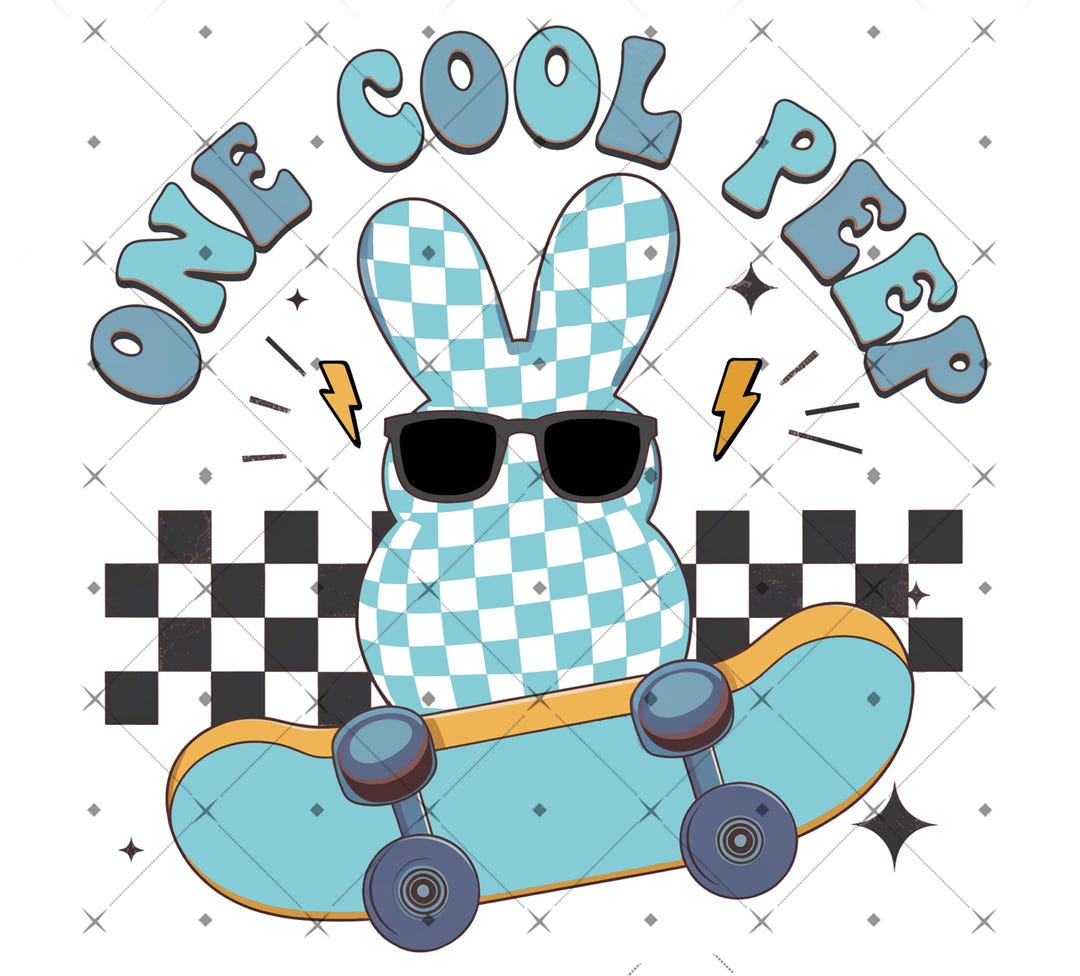 One Cool Peep Png, Boys Easter Png, Kids Easter Png, Easter Bunny Png ...