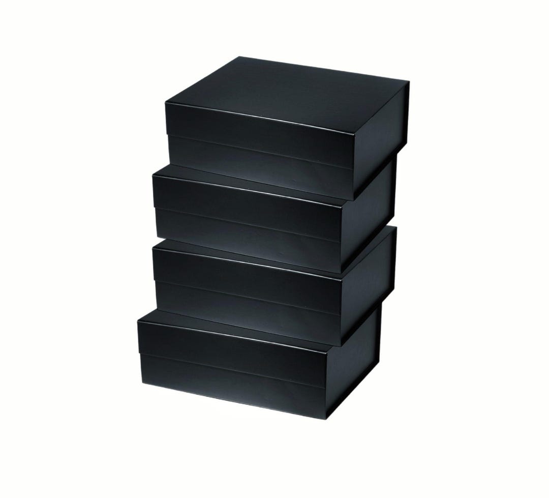 Handmade Luxury Foldable Rigid Gift Box – Elegant Hard Gift Box for ...