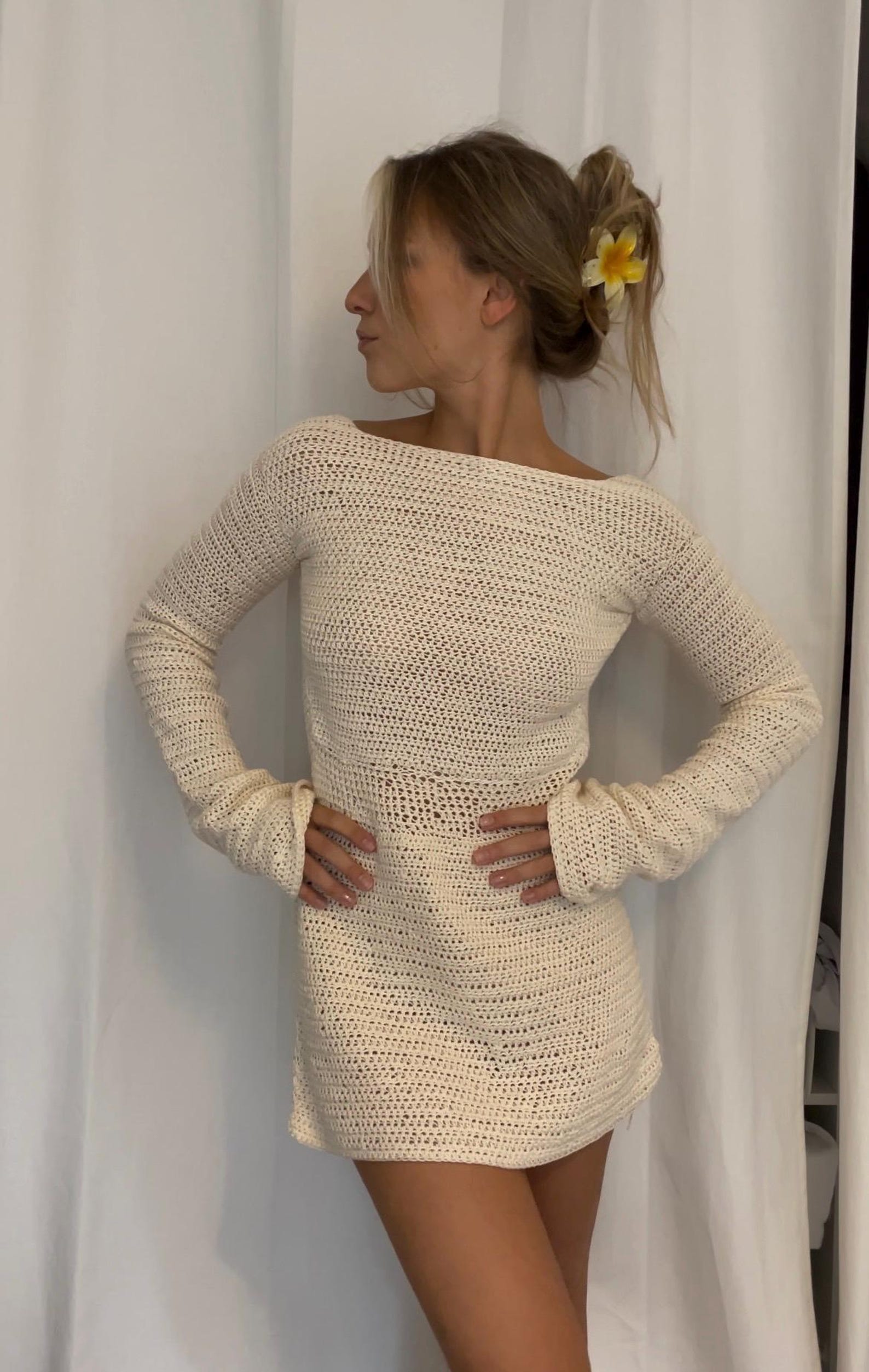 Boho Crochet Dress Pattern – ‘marta’ Backless Summer Dress – Easy PDF ...