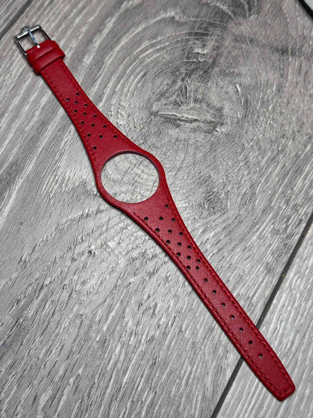 Omega Dynamic Leather Strap With Steel Buckle - Etsy