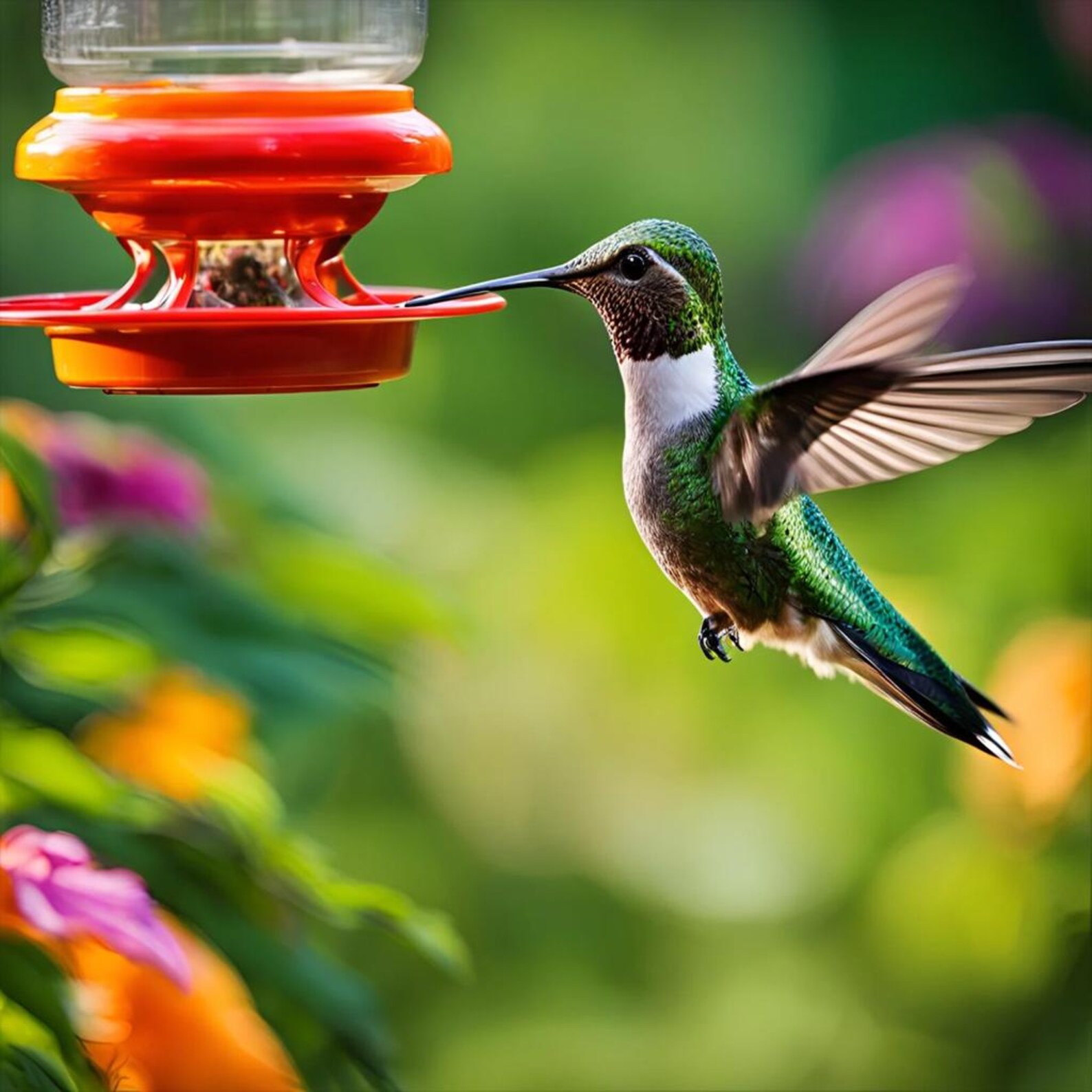 Hummingbird Magnets Set of 4 - Etsy