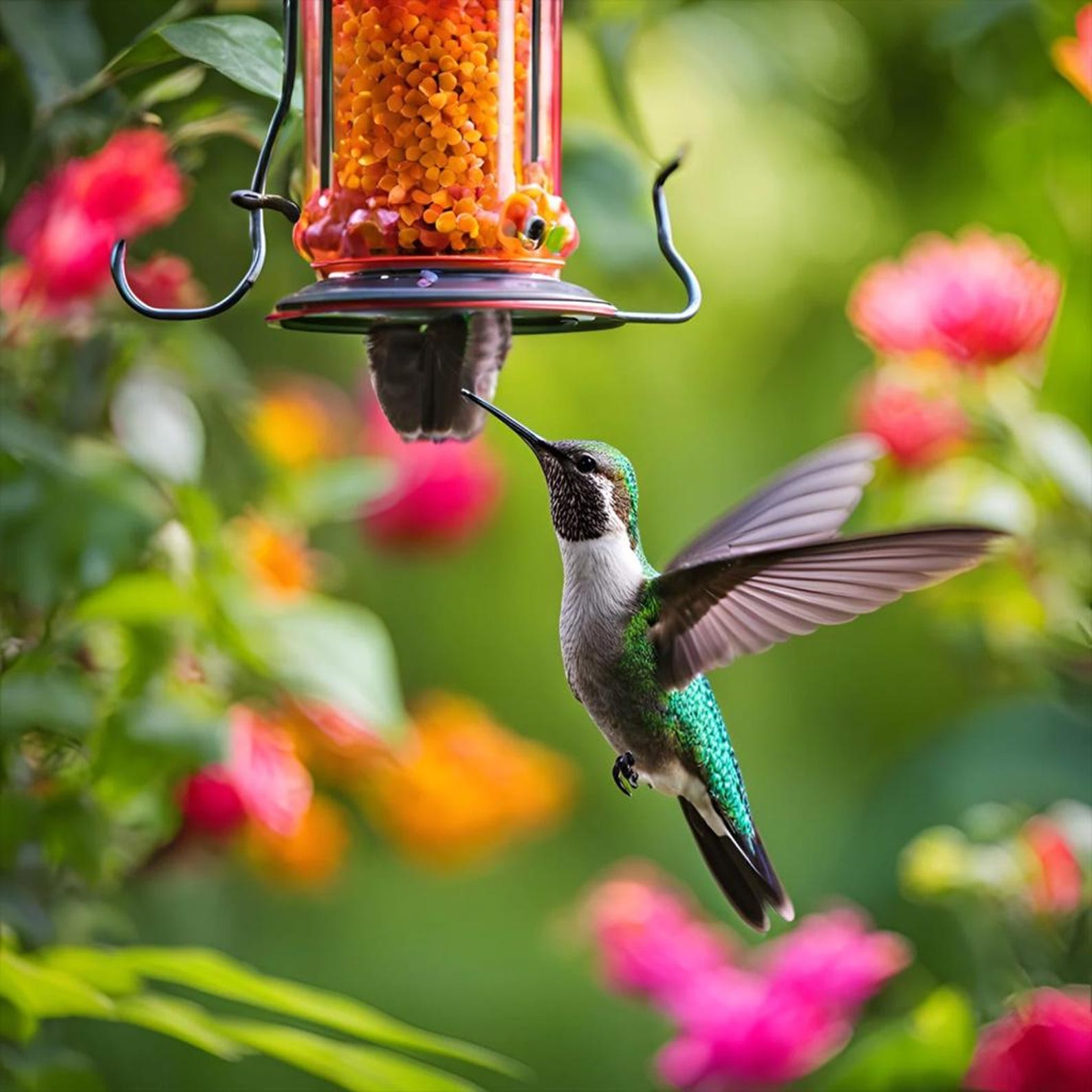 Hummingbird Magnets Set of 4 - Etsy