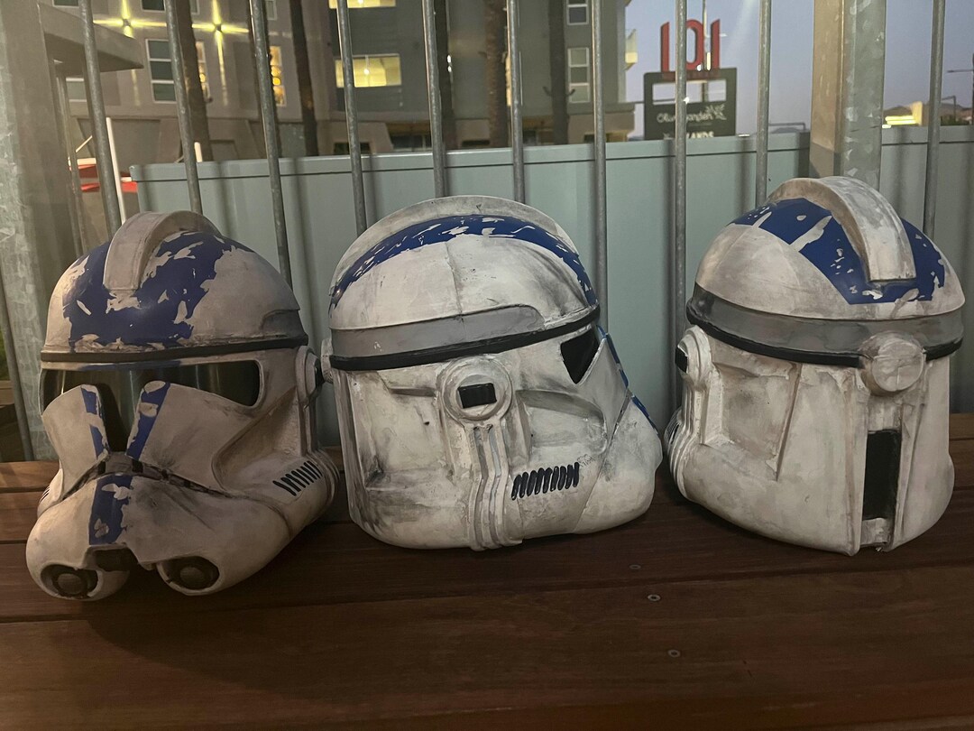 501st Clone Trooper Helmet Phase 2 - Etsy