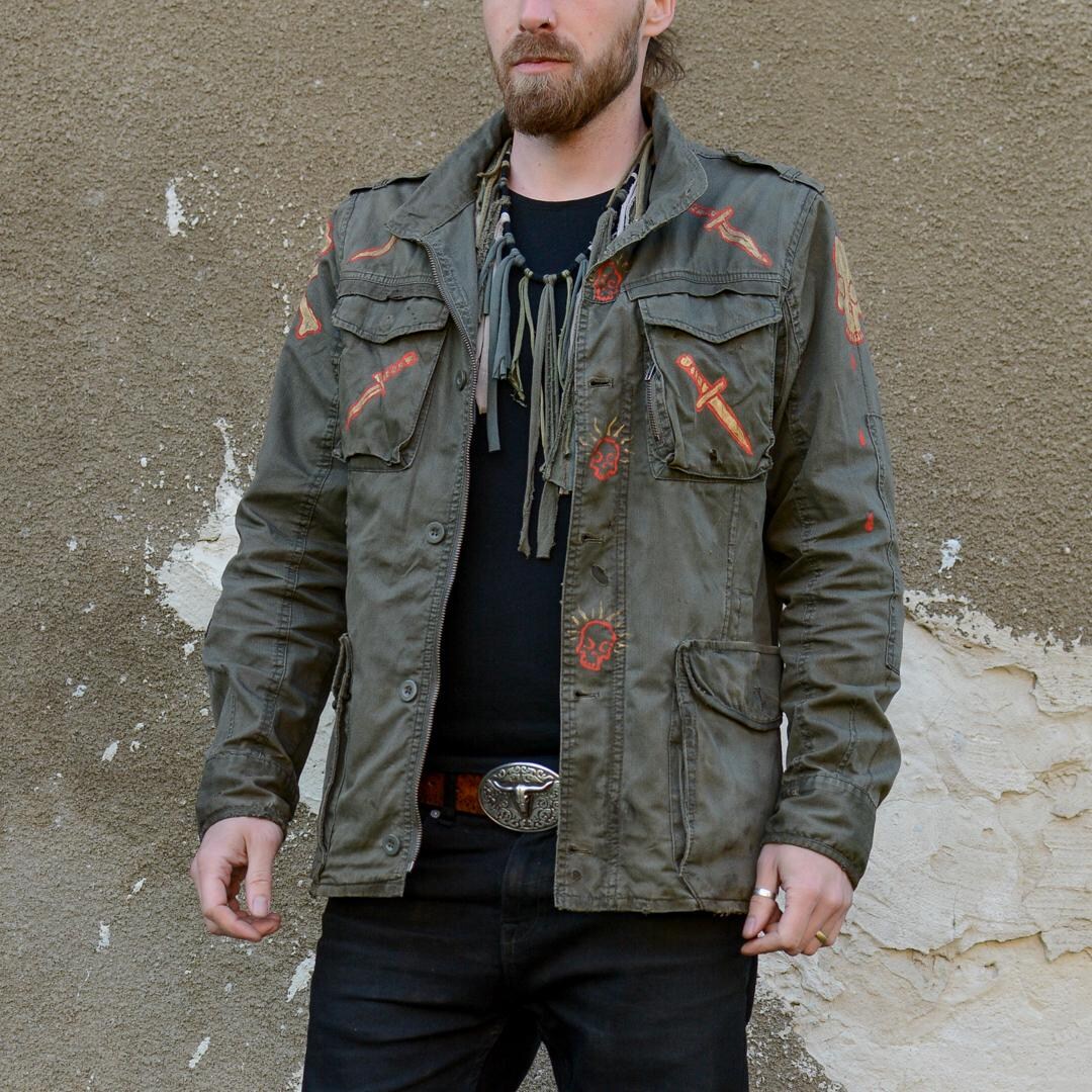 Wasteland Raider Jacket - Punk Clothes - Postapocalyptic Jacket ...