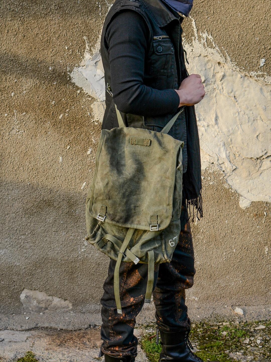 Military Post Apocalyptic Bag – Authentic Military Surplus, Distressed ...
