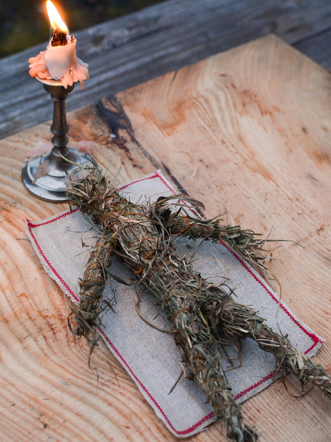 Straw Hoodoo Poppet Conjure Doll - Etsy