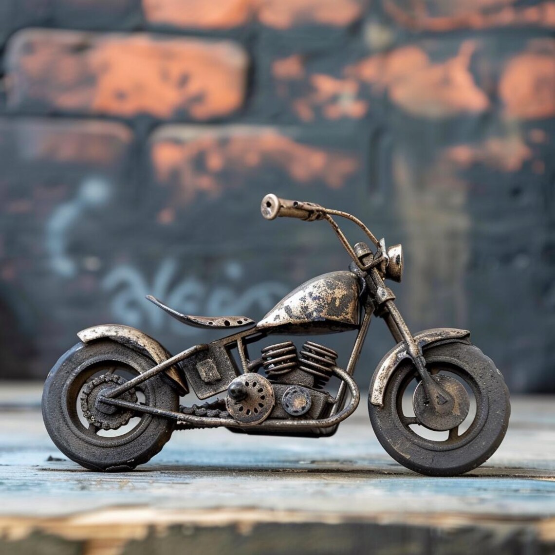 Unique Showpiece: Custom Metal Motorcycle Models for a Standout Display ...