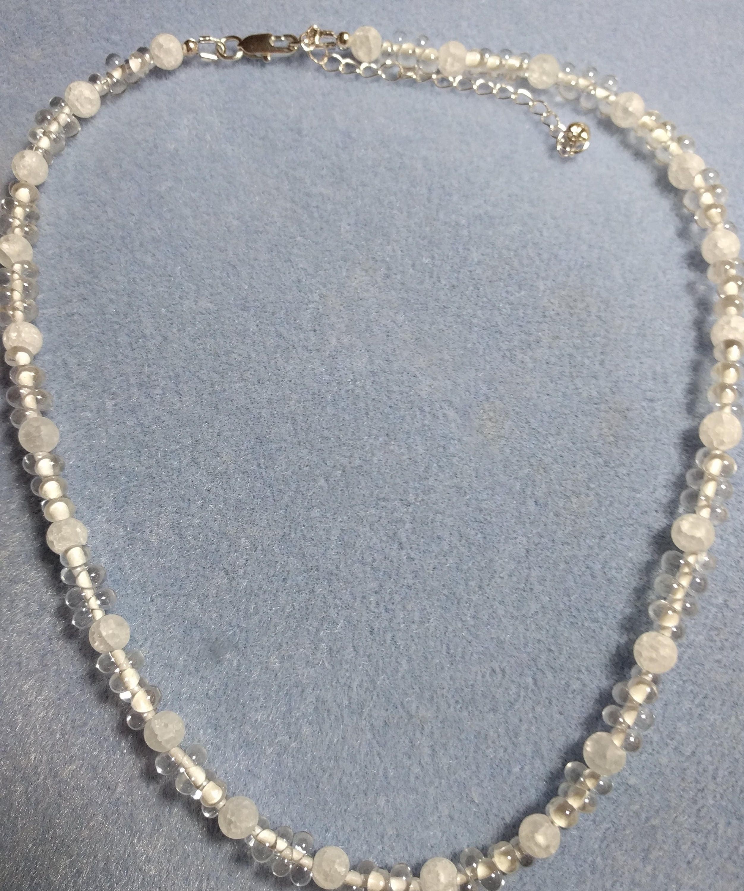 Beaded Ice necklace | Etsy
